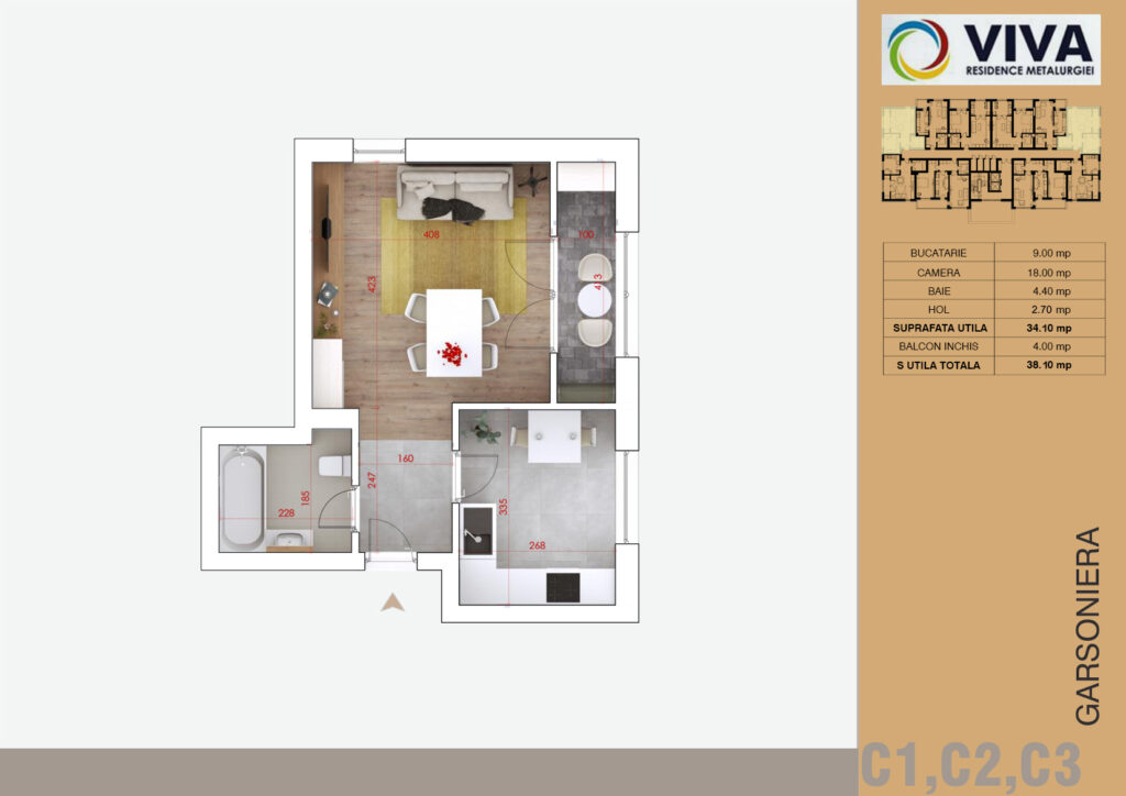 Viva Residence – in cadrul Metalurgiei Park Residence faza 2 - Viva ...